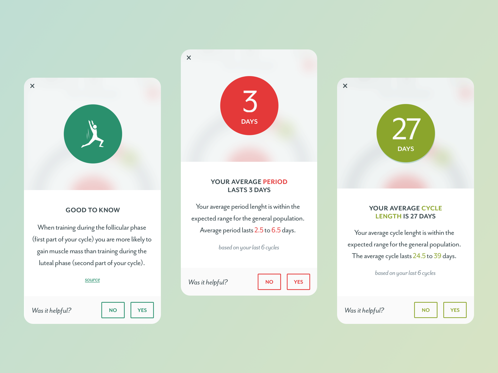 Clue App by Lydia Selim on Dribbble