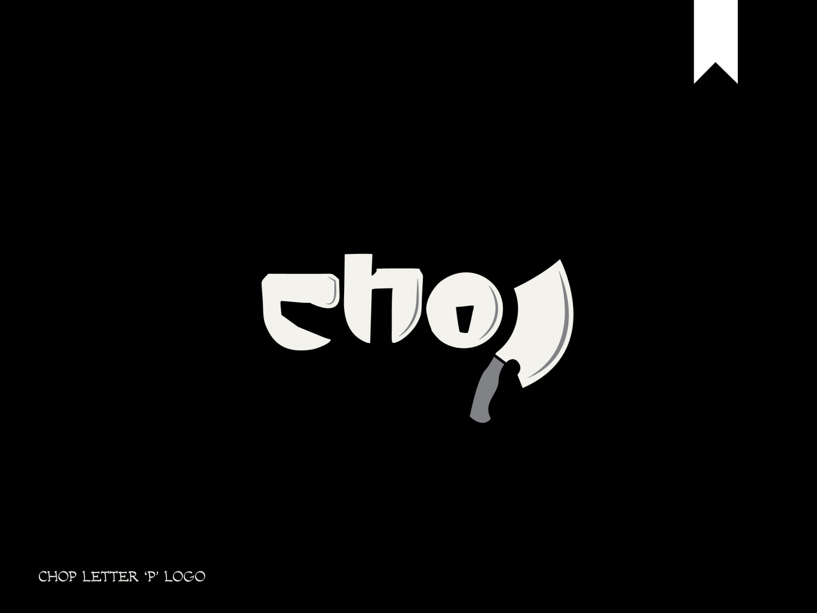 Chop Letter 'P' Logo Concept by Mehedi Islam | Brand Designer on Dribbble