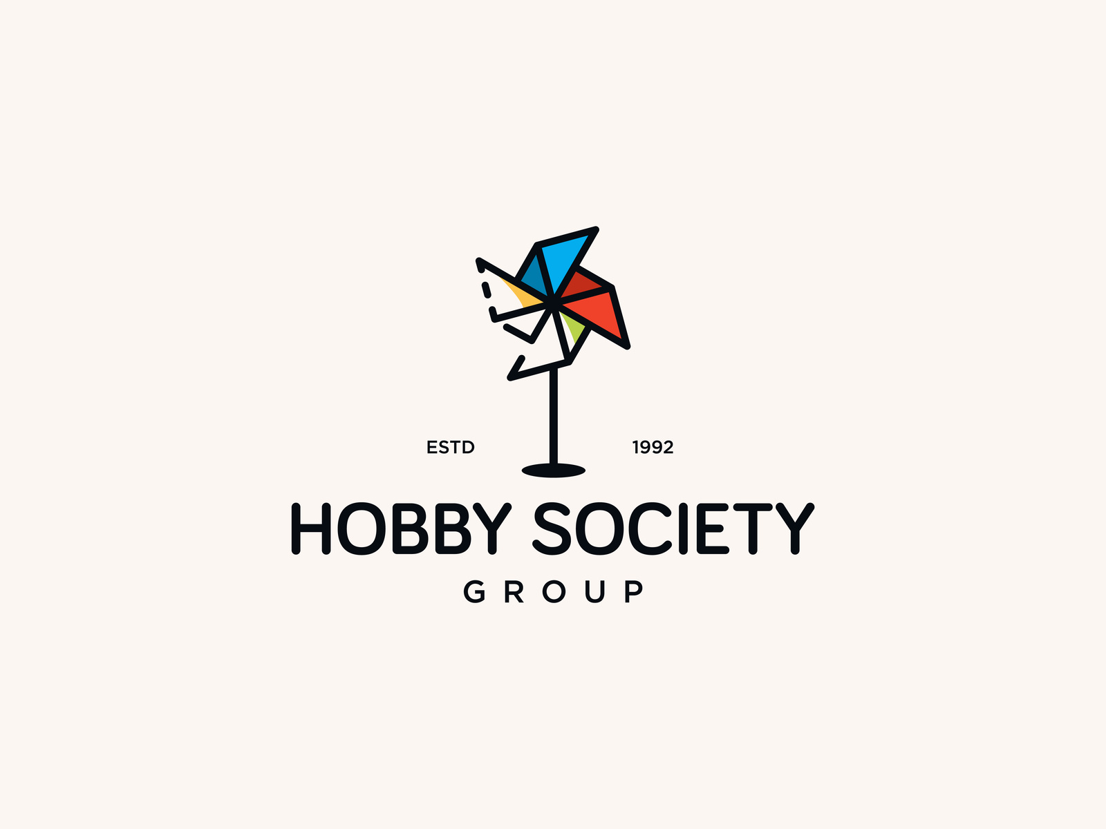 hobby society logo by Hamza Hajji on Dribbble