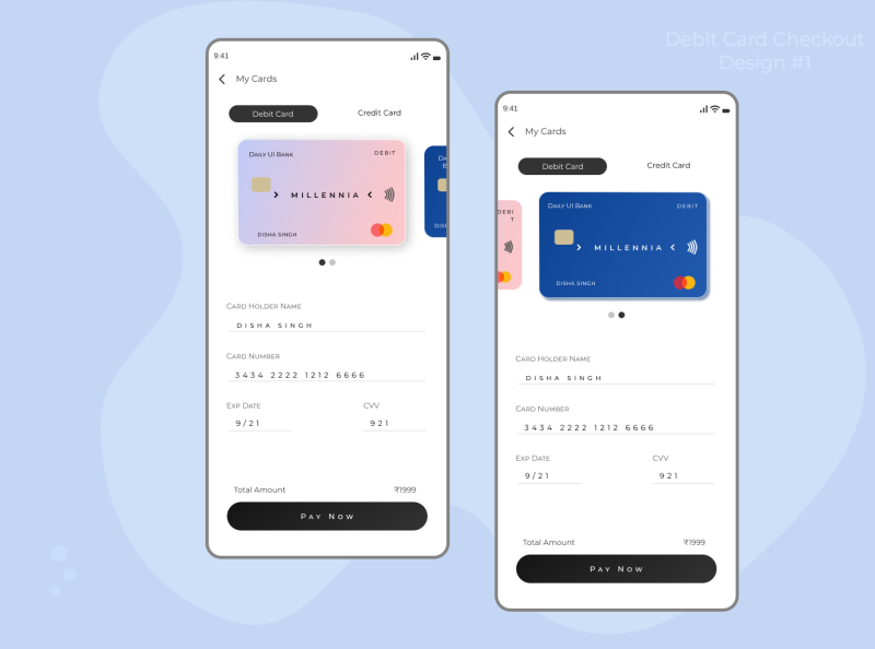 Daily UI 002 by Disha Singh on Dribbble