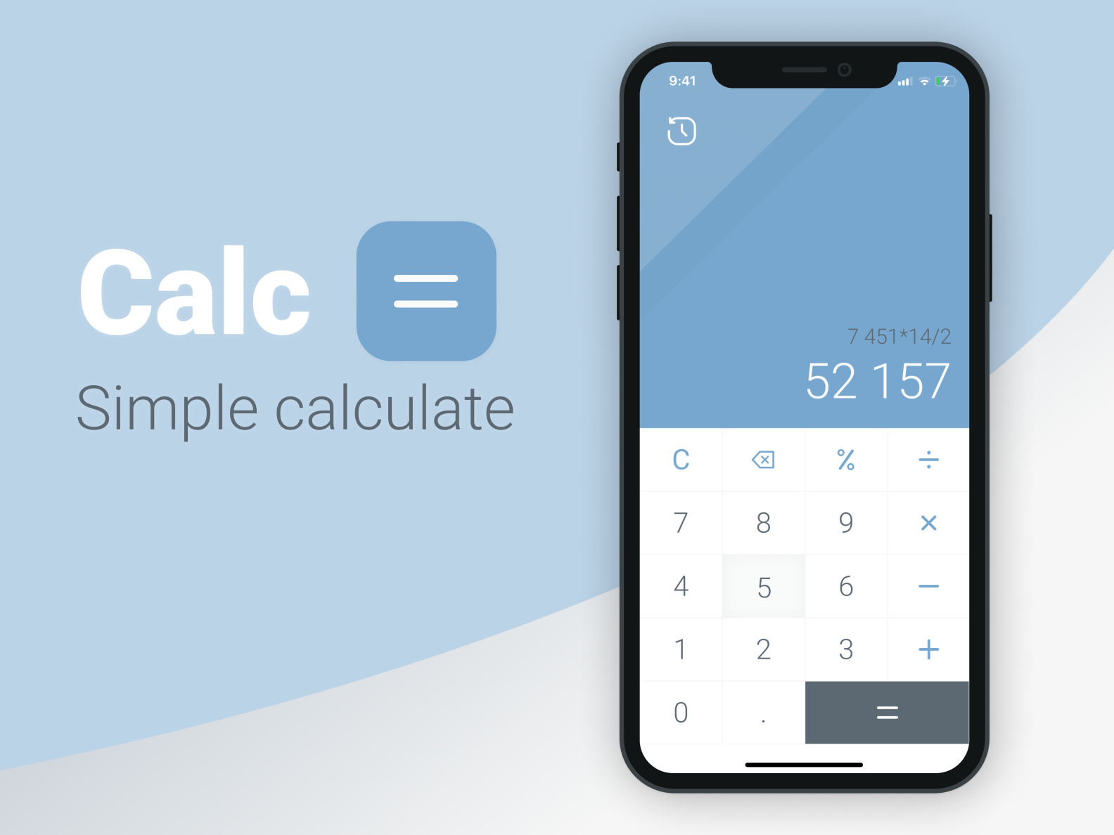 Calculator Minimal App by Alan Kudukhashvili on Dribbble