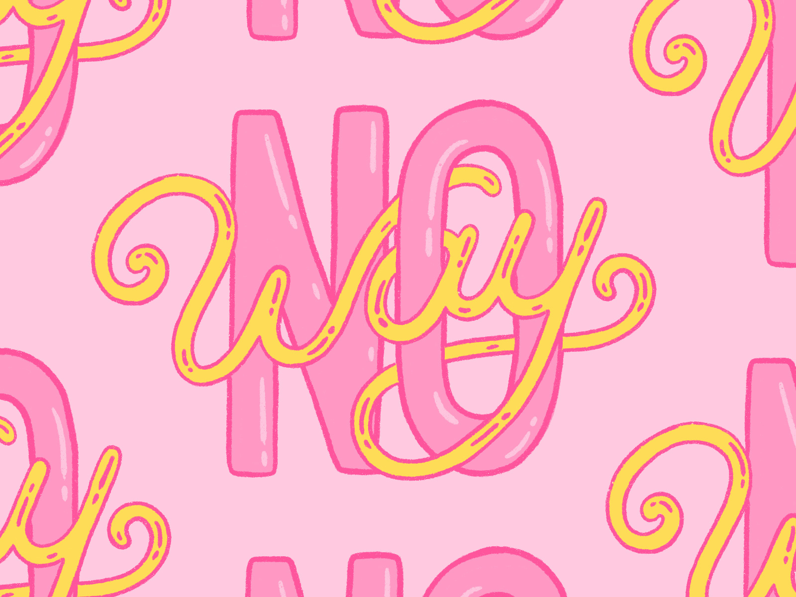 Dribbble - no_way.jpg by Joanna Behar