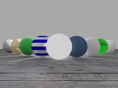 Materials... balls? by Kseniya on Dribbble