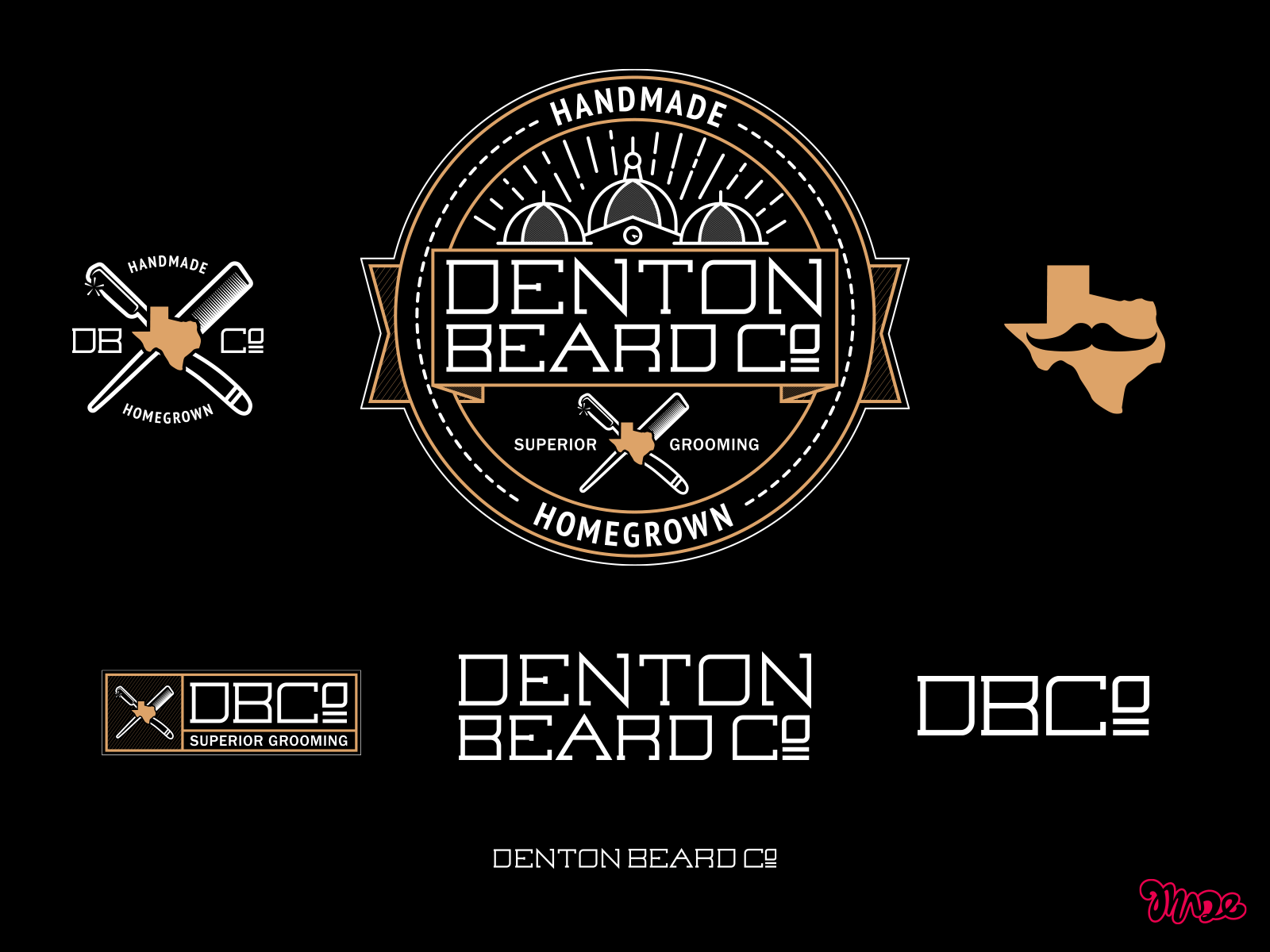 Denton Beard Company by Tyler Pfaffenbach on Dribbble