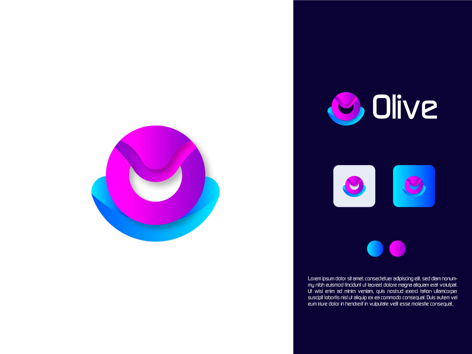 O -Modern-Logo-Design by Mohammad Mamun on Dribbble
