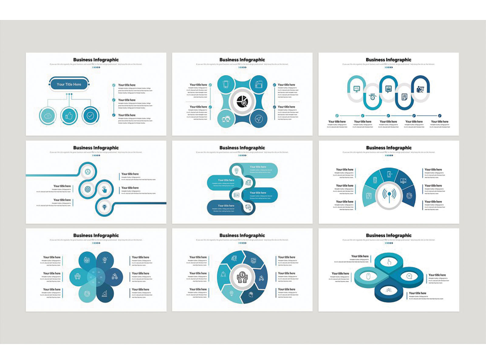 Business Plan Infographic PowerPoint by Md. Shoikot Hasan on Dribbble