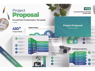 Project Proposal PowerPoint Template by Md. Shoikot Hasan on Dribbble