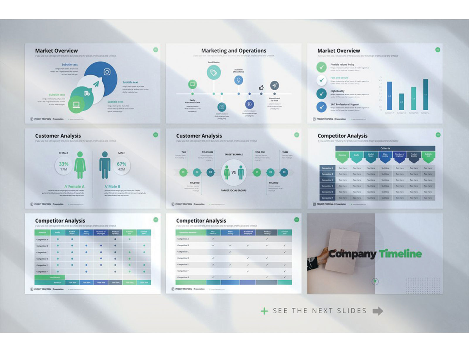 Project Proposal PowerPoint Template by Md. Shoikot Hasan on Dribbble