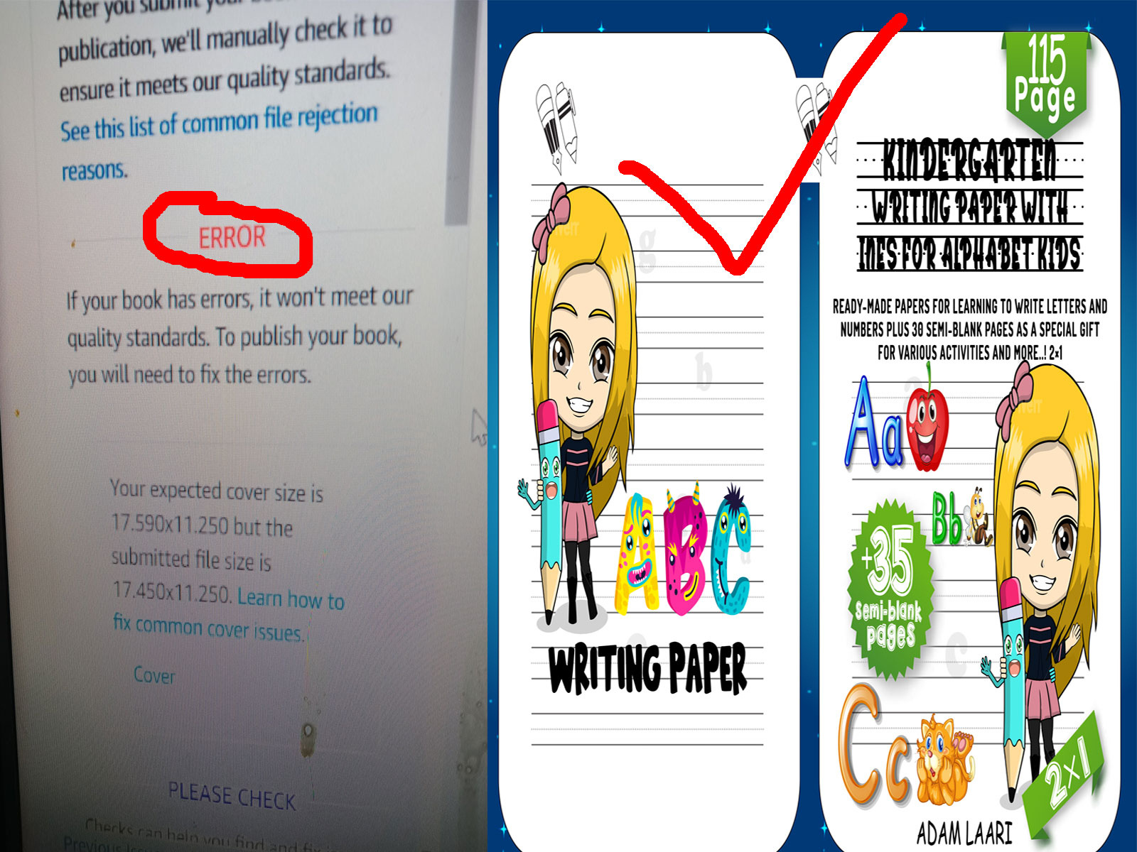 Fix error cover by Saymaa Designs on Dribbble