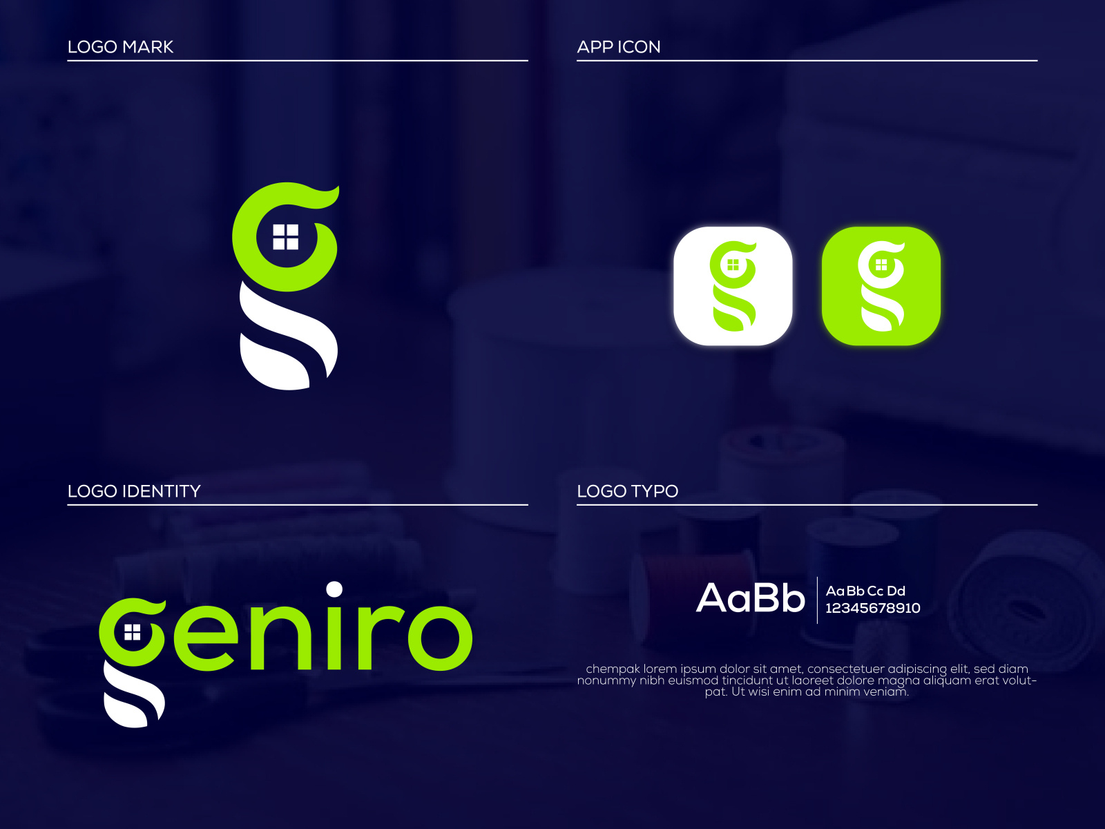 GENIRO LOGO by 360 DESIGN on Dribbble