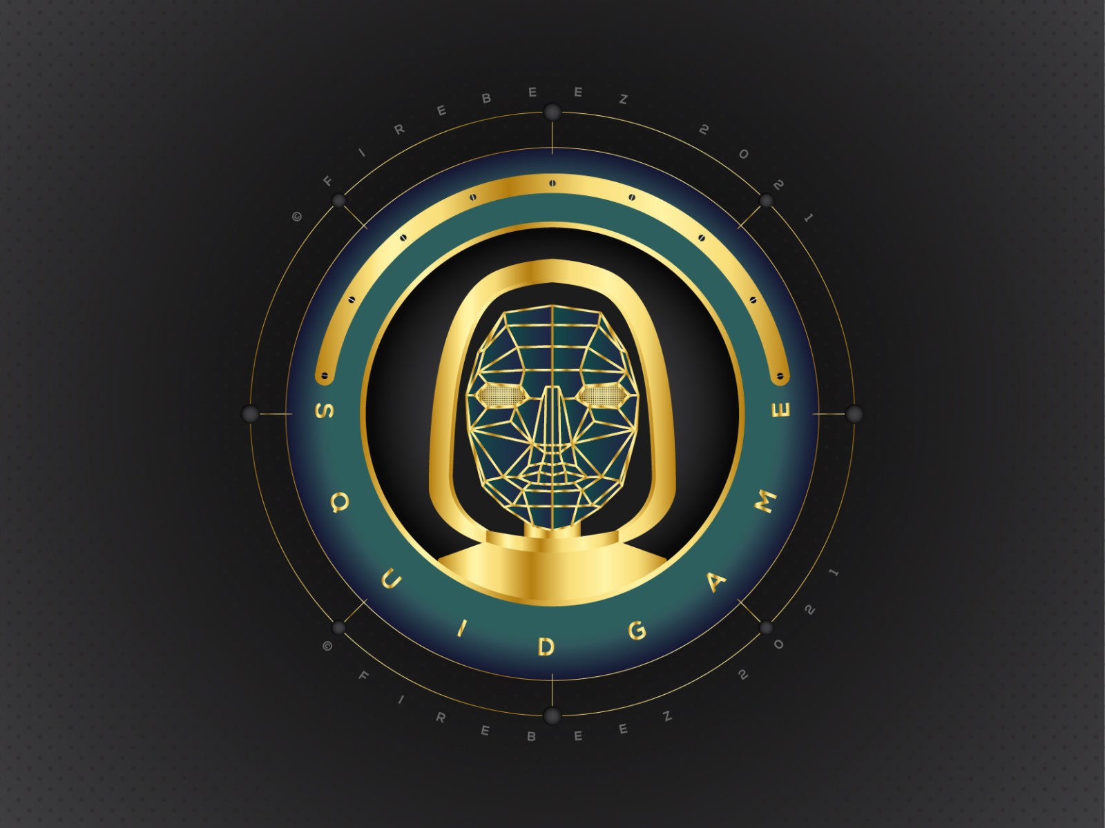 SQUID GAME (The Front Man) - Character Illustration by Ravichandra ...