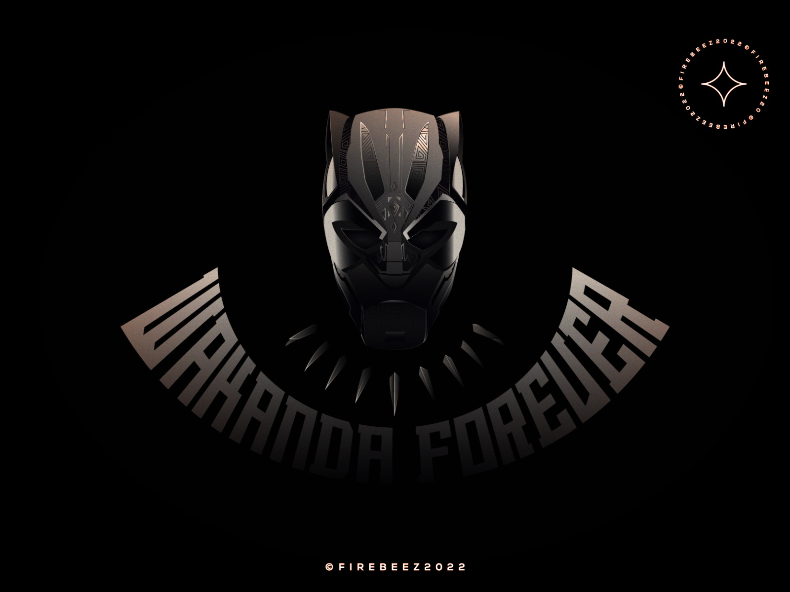 Wakanda Forever Fanmade art by Ravichandra GopalaKrishnan on Dribbble