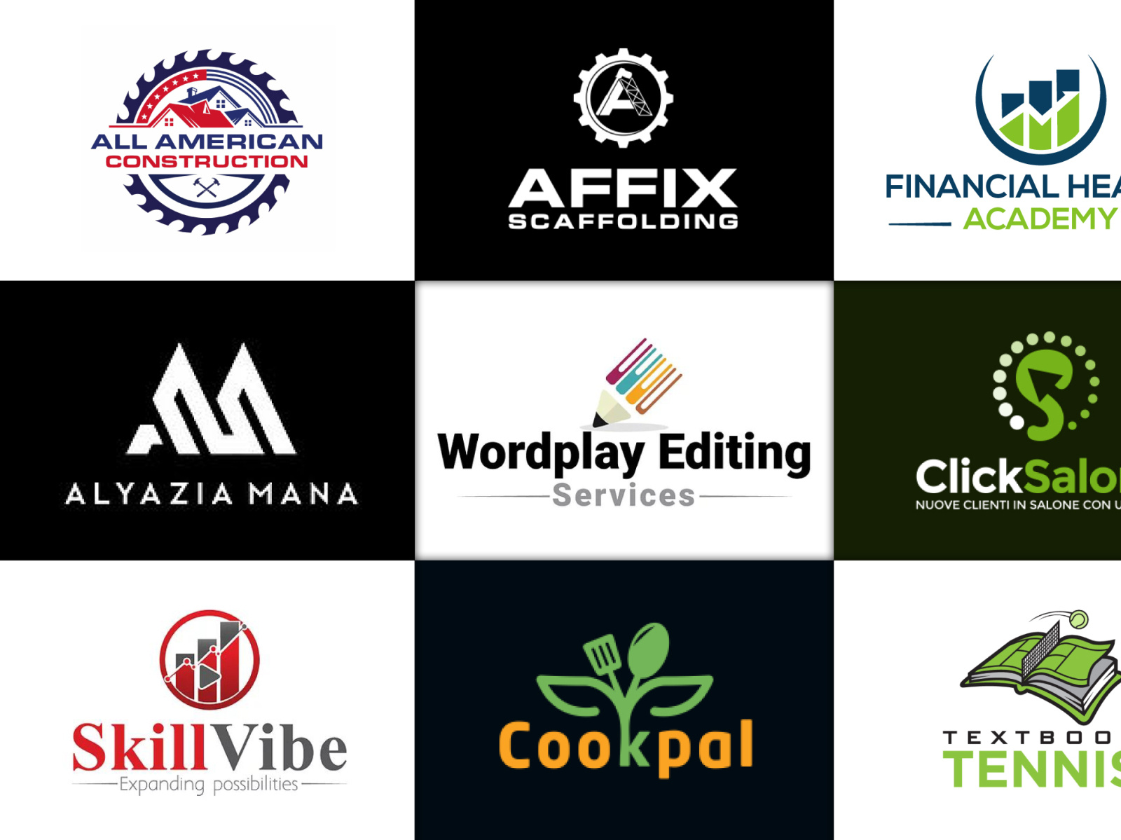 Logo Design works! by Rayan Branding on Dribbble