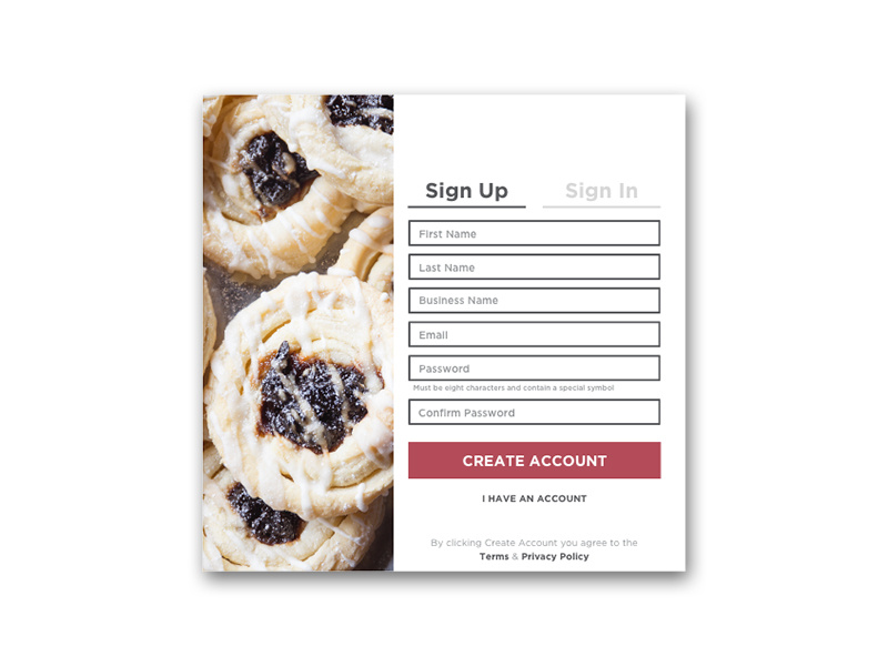 DailyUI - Sign Up by Josh Yarnall on Dribbble