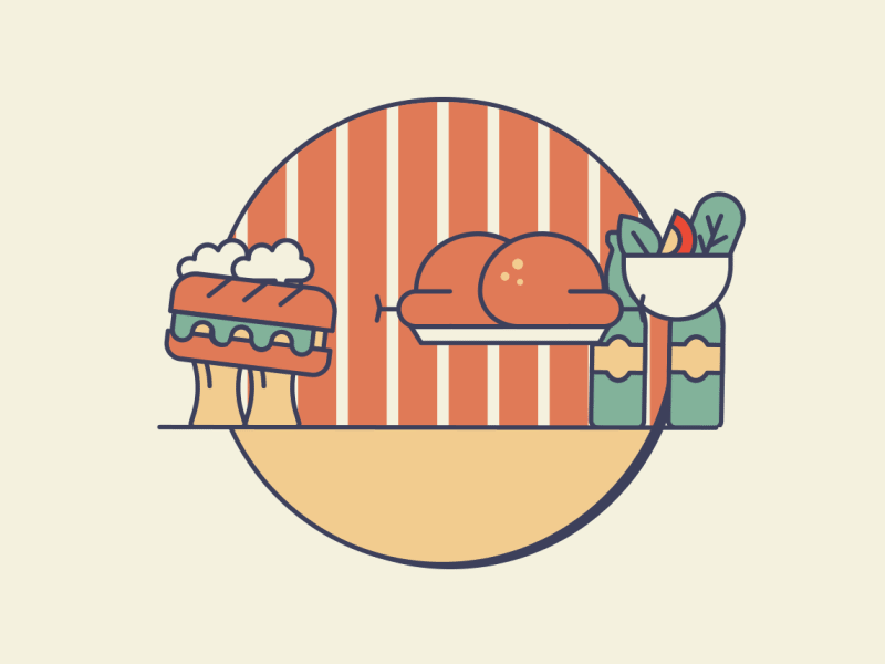 Pubs & Restaurants by Shiue Nee on Dribbble
