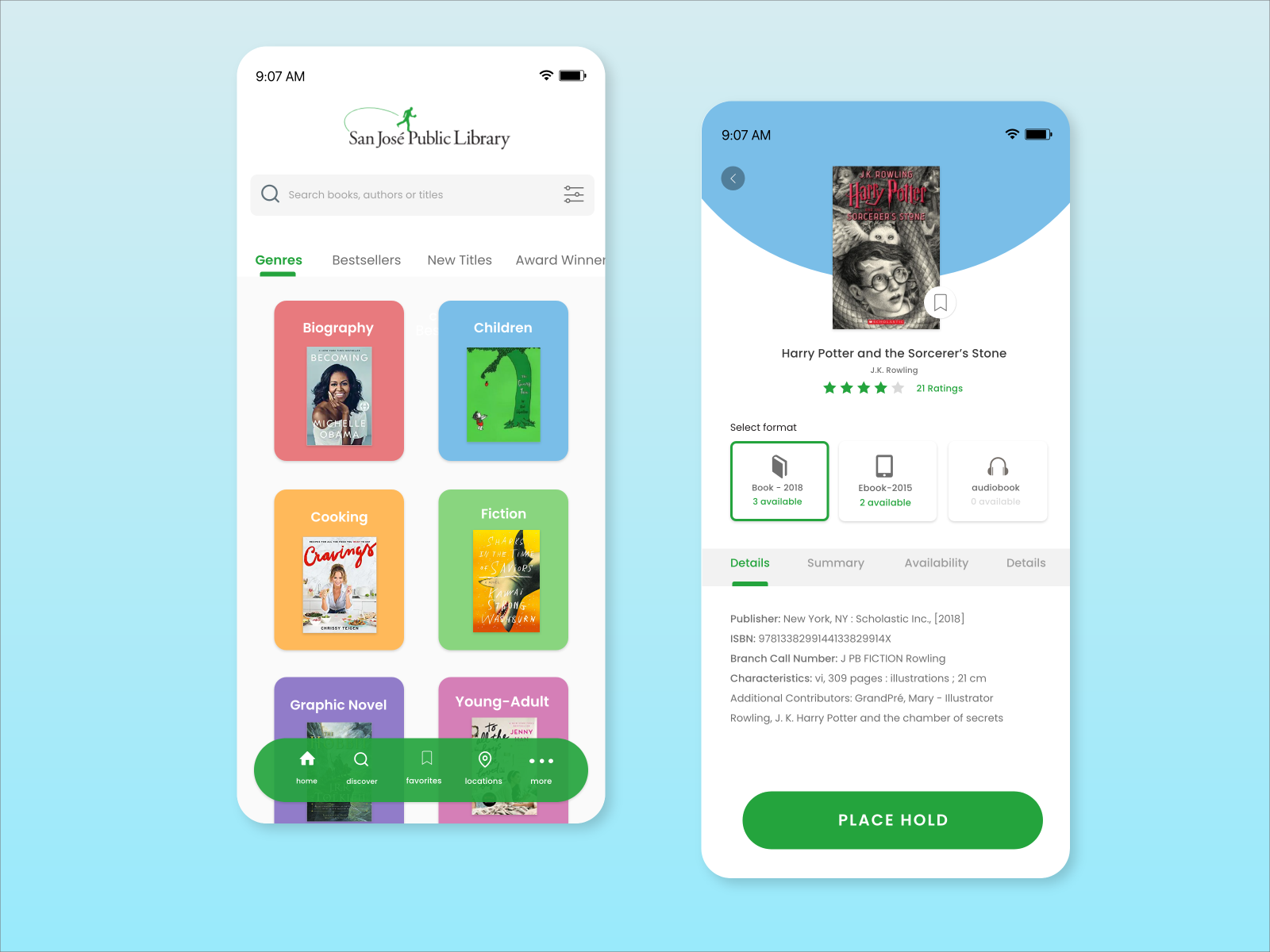 Library App Redesign by Rachel on Dribbble