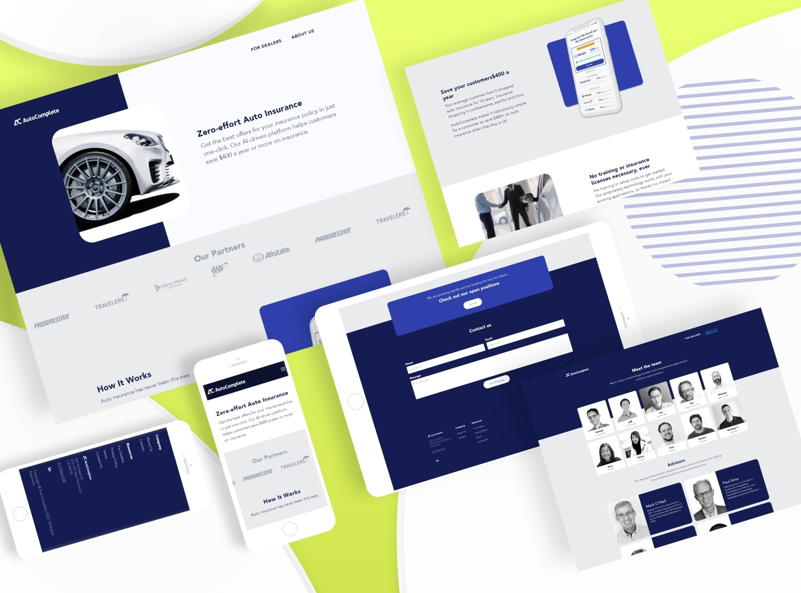 AutoComplete - Website Development by Rhami Aboud on Dribbble