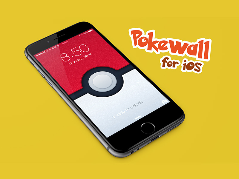 Pokéwall Wallpaper for iOS by Gedeon Maheux for Iconfactory on Dribbble