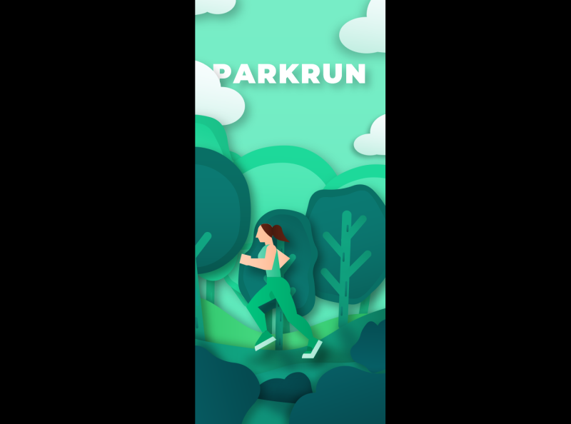 Oboina PARKRUN by Pavel on Dribbble