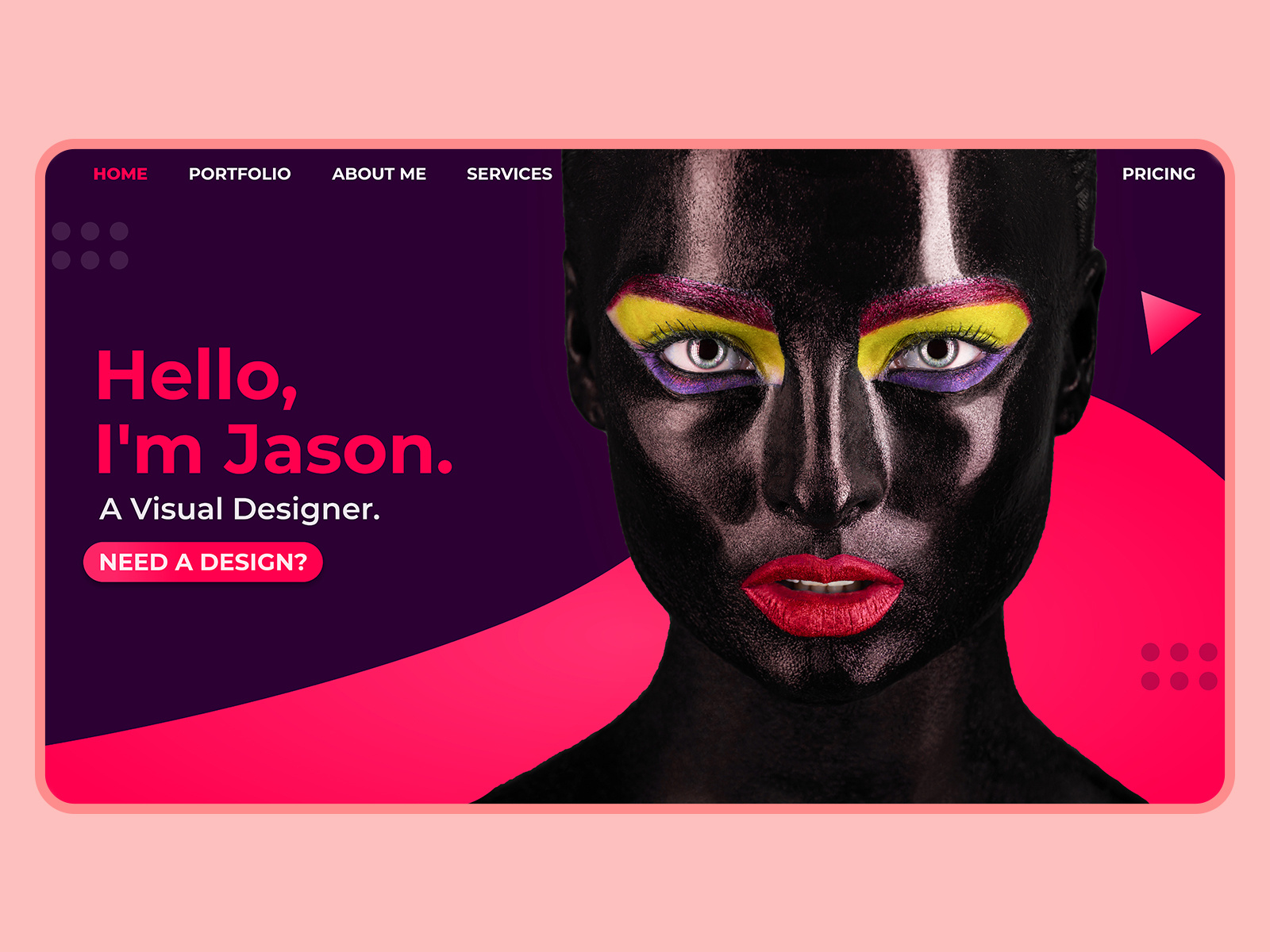 Landing Page UI by Ali Chaudhry on Dribbble