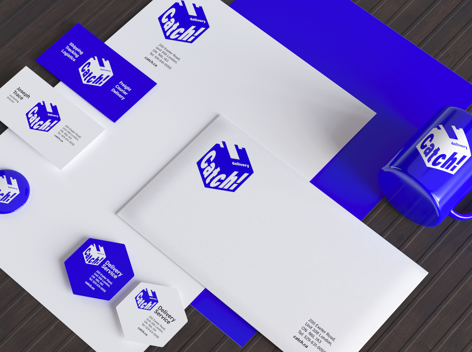«Сatch!» - corporate identity design by RoninStrider on Dribbble