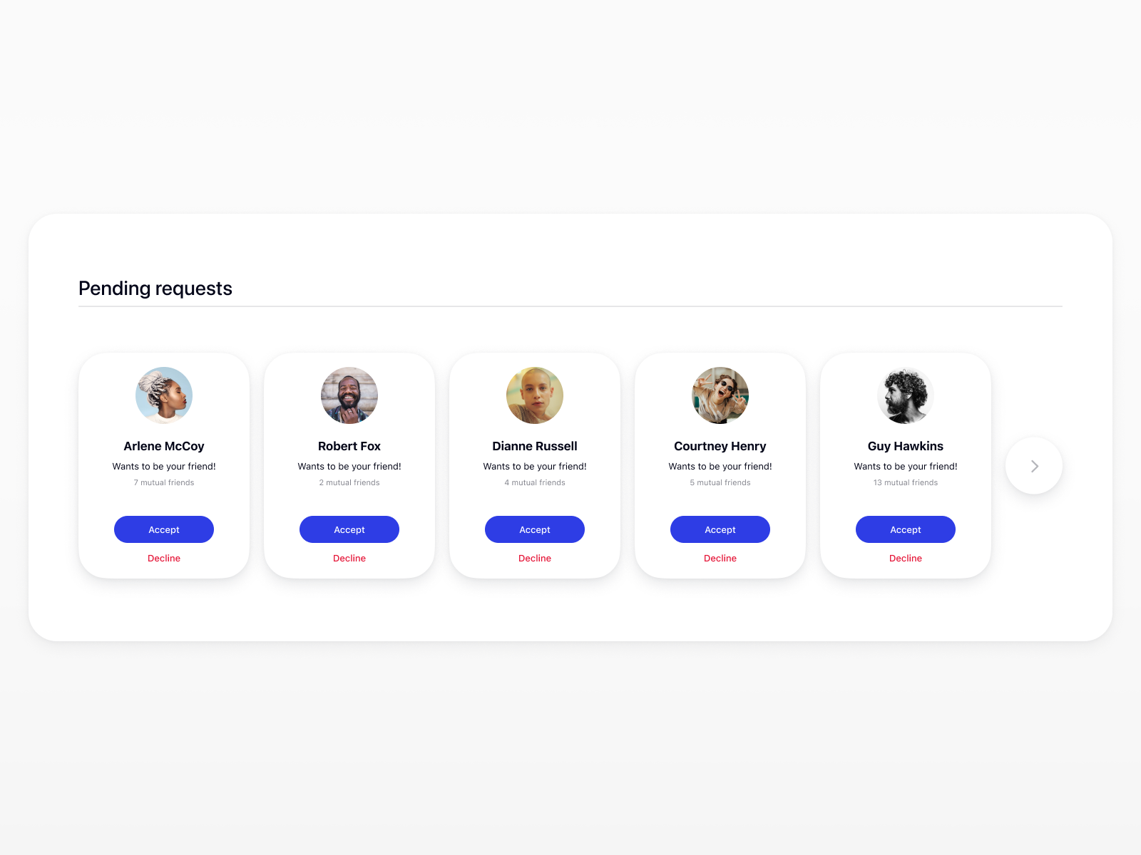 Pending Invitation by mike double on Dribbble