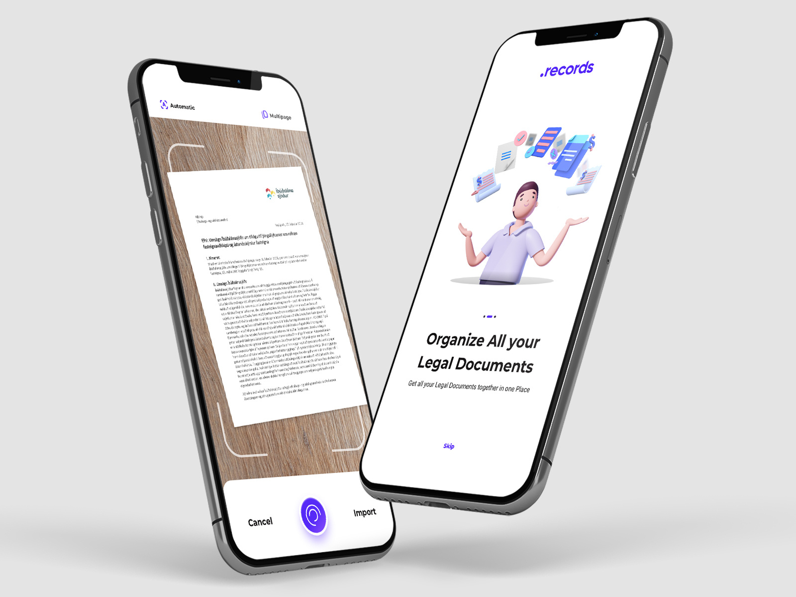 Document manager App by Hi! Design on Dribbble