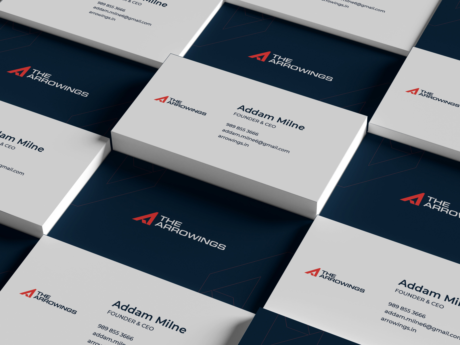 Business card by Graphica on Dribbble