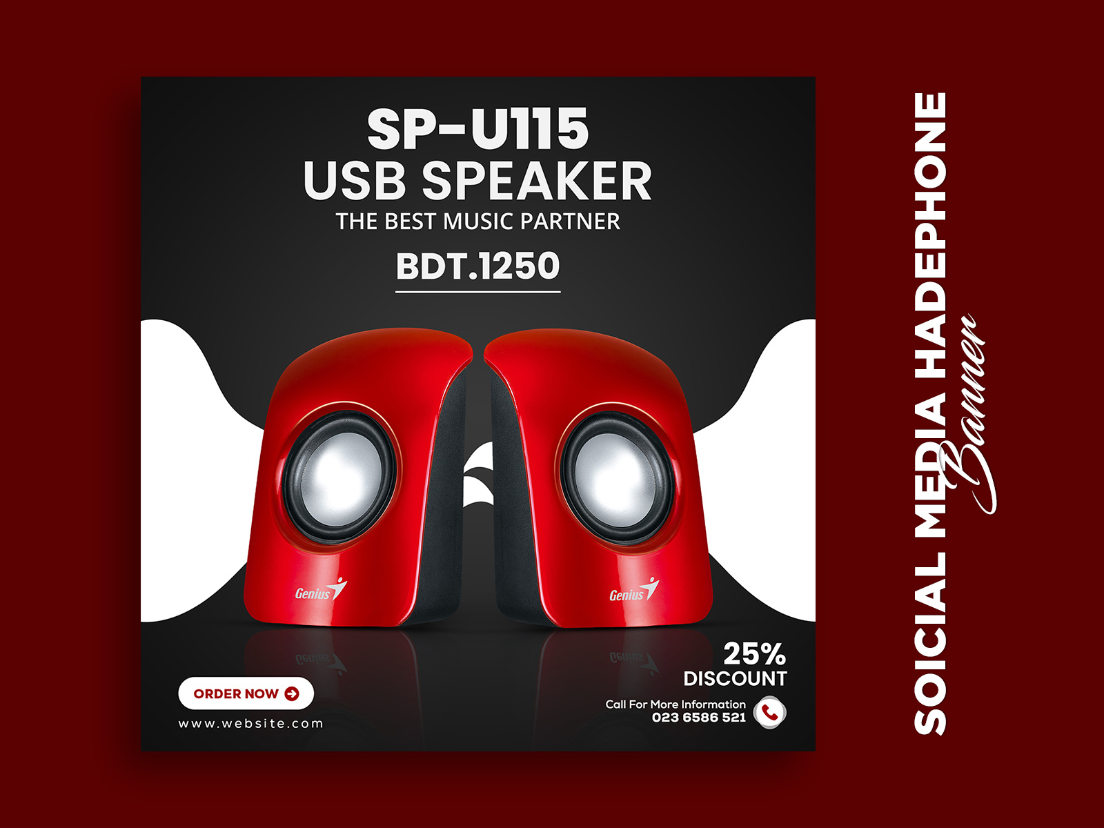 Soundbox Banner Design by Al Imran on Dribbble