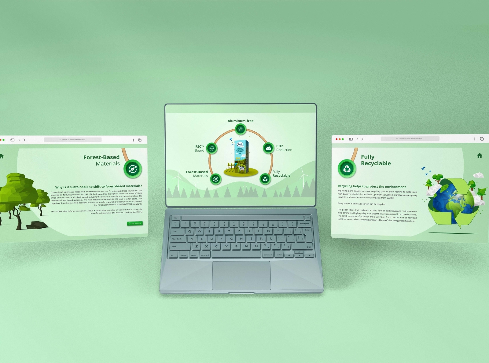 Microsite Webpage UI Design by Ahasanul Haque Chowdhury on Dribbble