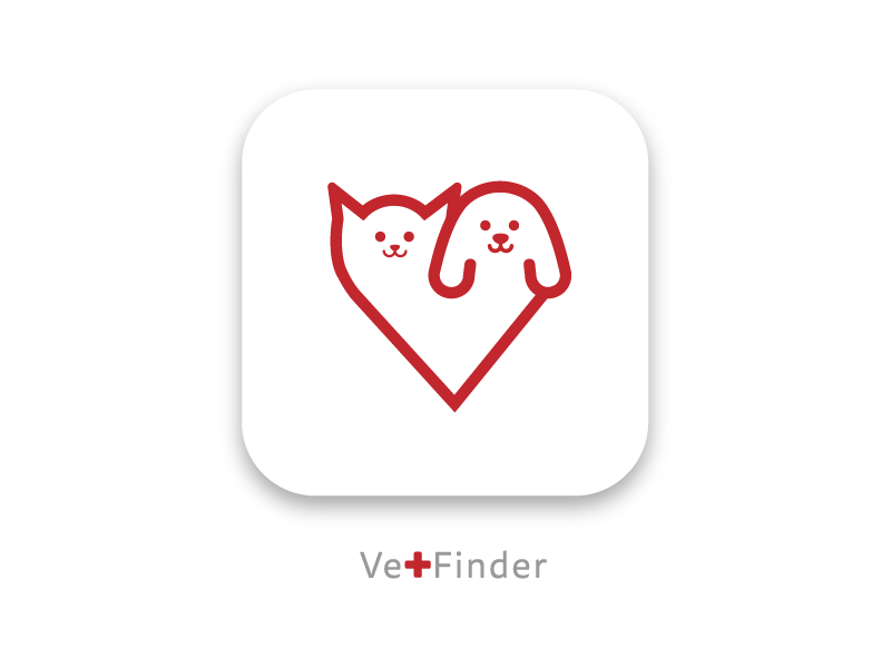 Vet Finder App Icons by Gary Wilkerson on Dribbble