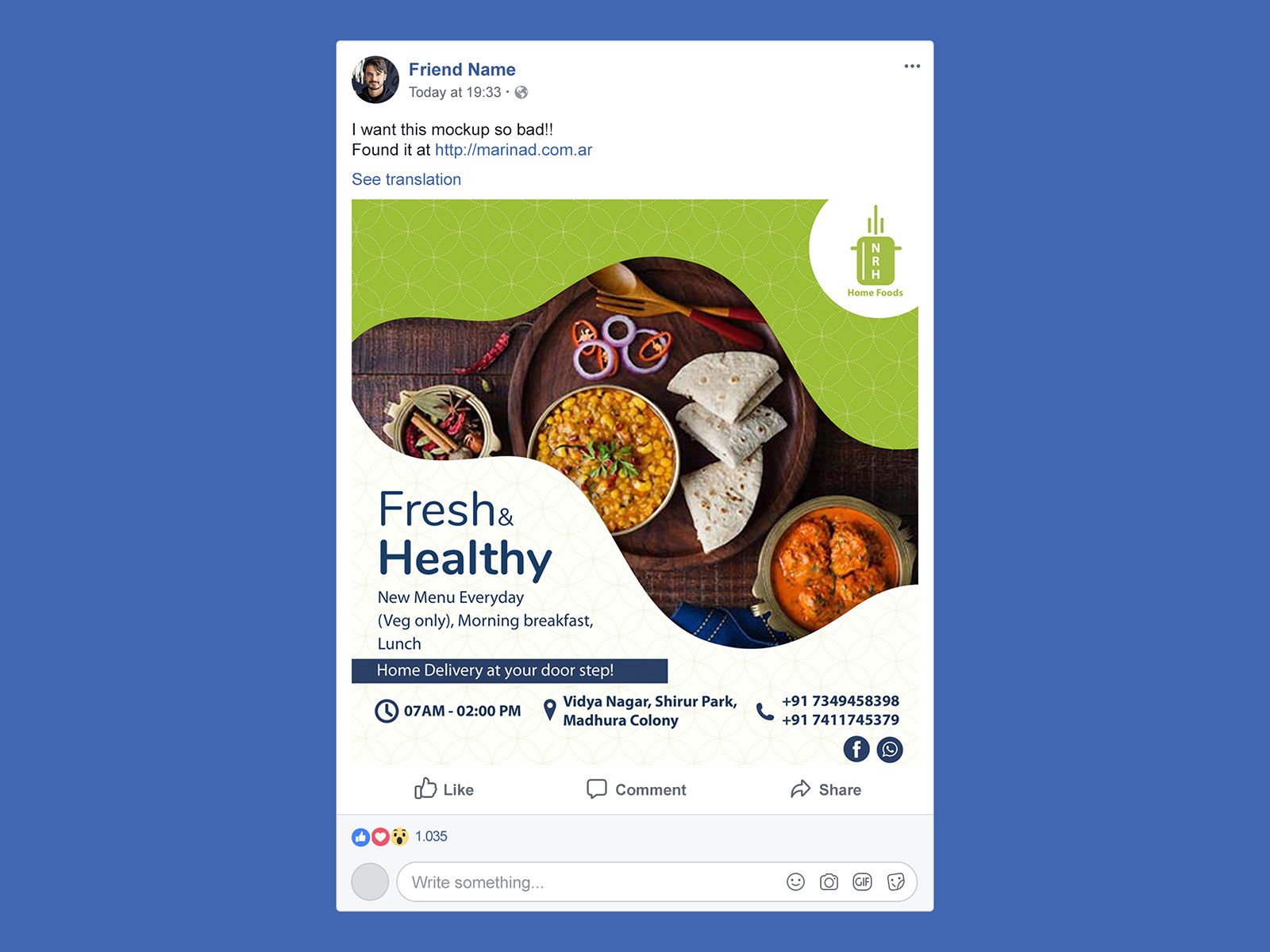 Social media post by Dollarbird Design on Dribbble