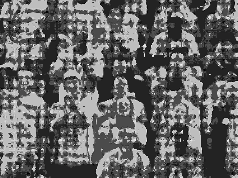 Crowd Pattern by Benjamin Young on Dribbble