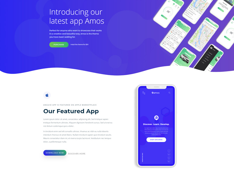 Amos - Creative WordPress Theme for Agencies & Freelancers by Codeless ...