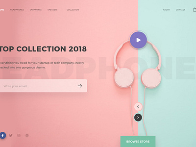 E Commerce Website by M S Brar on Dribbble