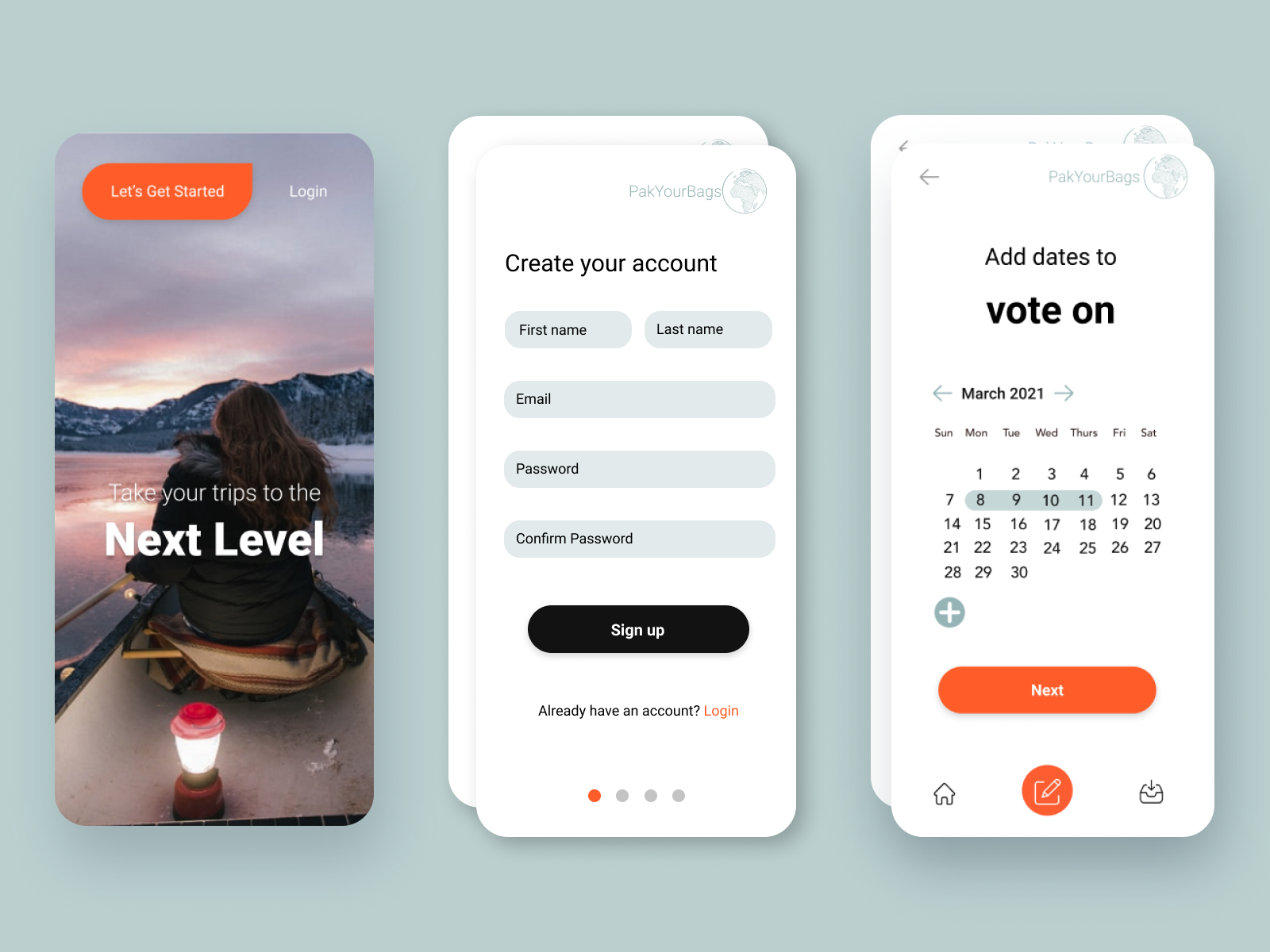 Collaborative Travel Planning App by Sara Holt on Dribbble