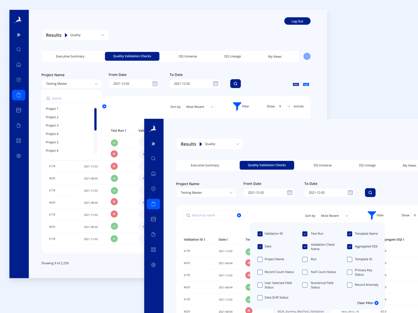 Minimalistic Data Dashboard Software by Sara Holt on Dribbble