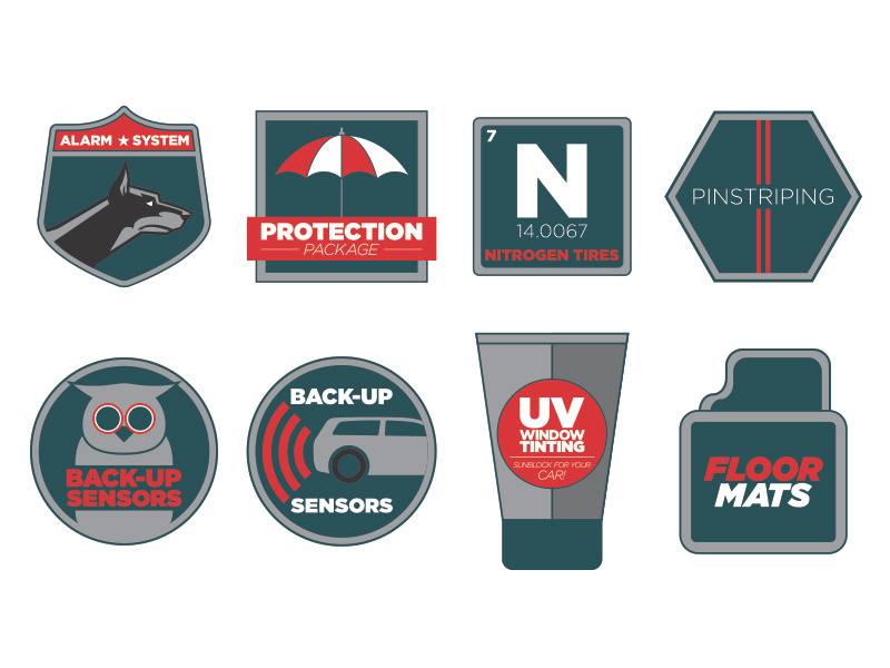 Vehicle Upgrade Options by Immortology on Dribbble