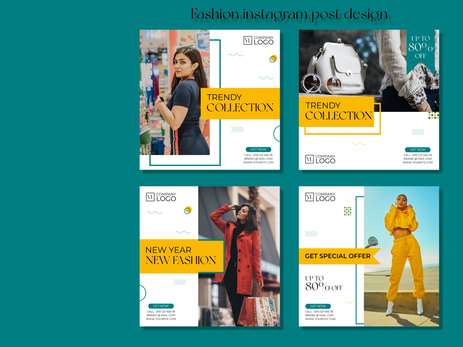 Fashion Instagram post design by Shafayat Alam on Dribbble