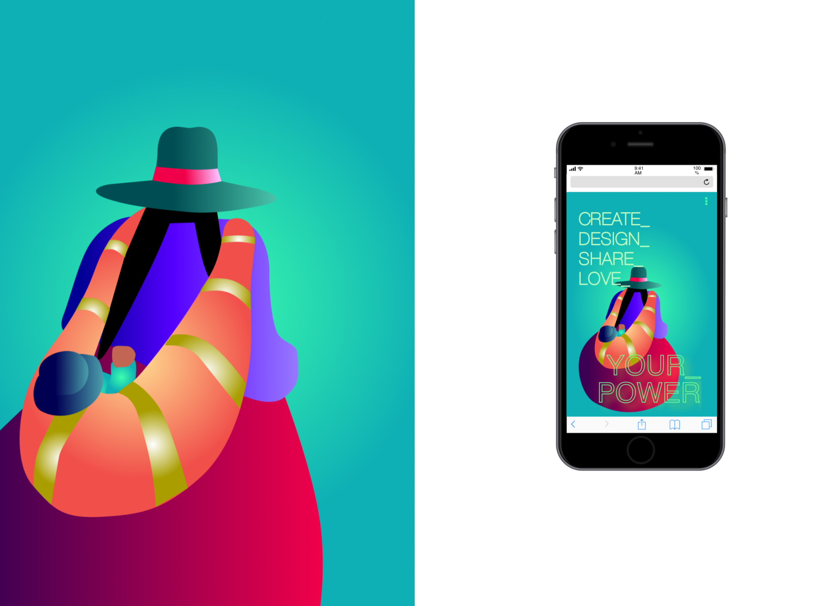 Illustration CDSL_Your Power by Hache Gráfica on Dribbble