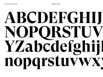 Type exploration by Ray Rodriguez on Dribbble