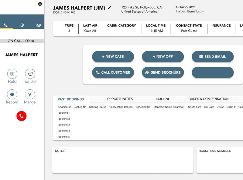 CRM UI by Chris Michaels on Dribbble