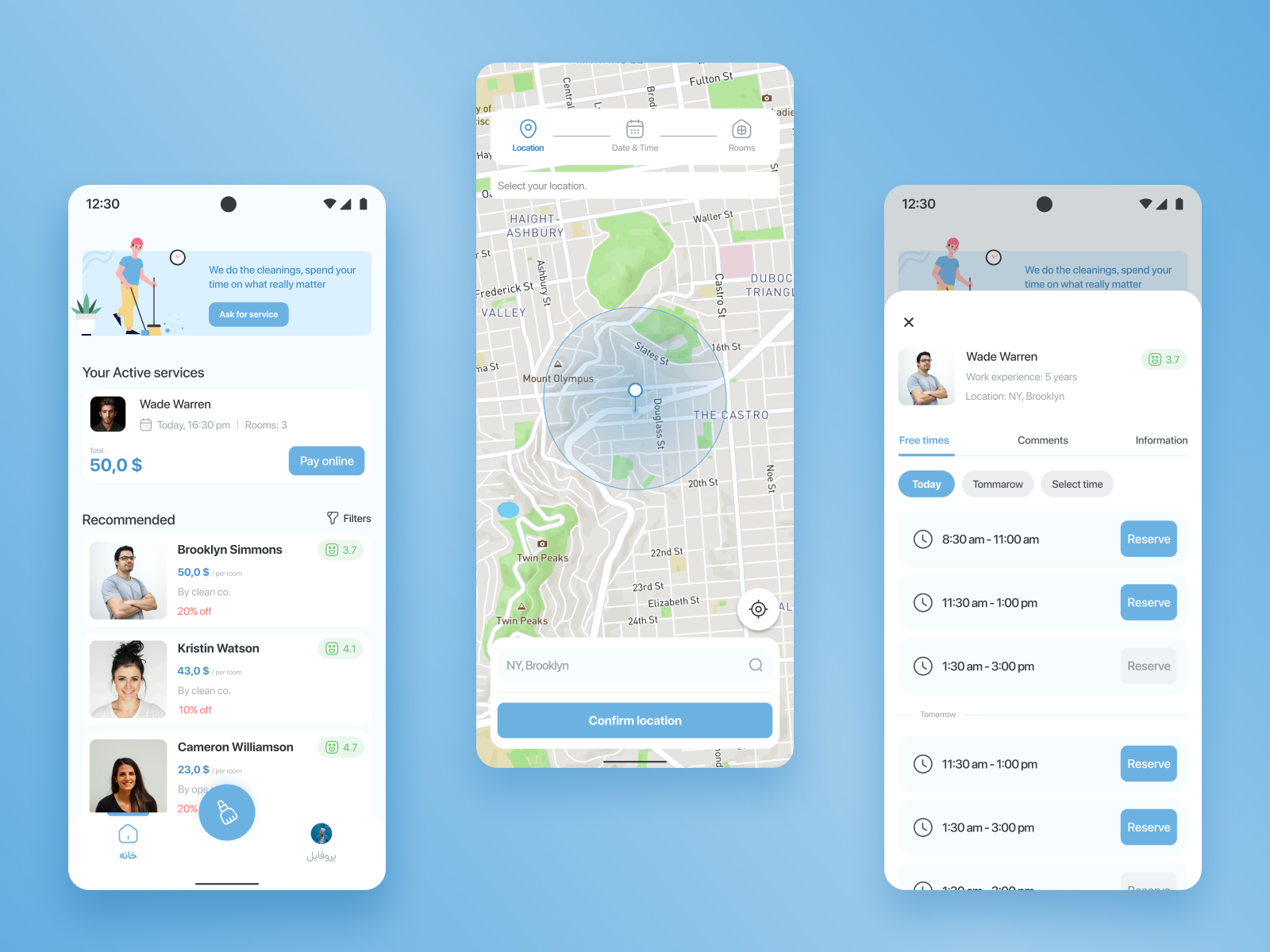 CleanX Cleaning Services App By Arash Dolatyari On Dribbble cleanx-cleaning-services-app-by-arash-dolatyari-on-dribbble