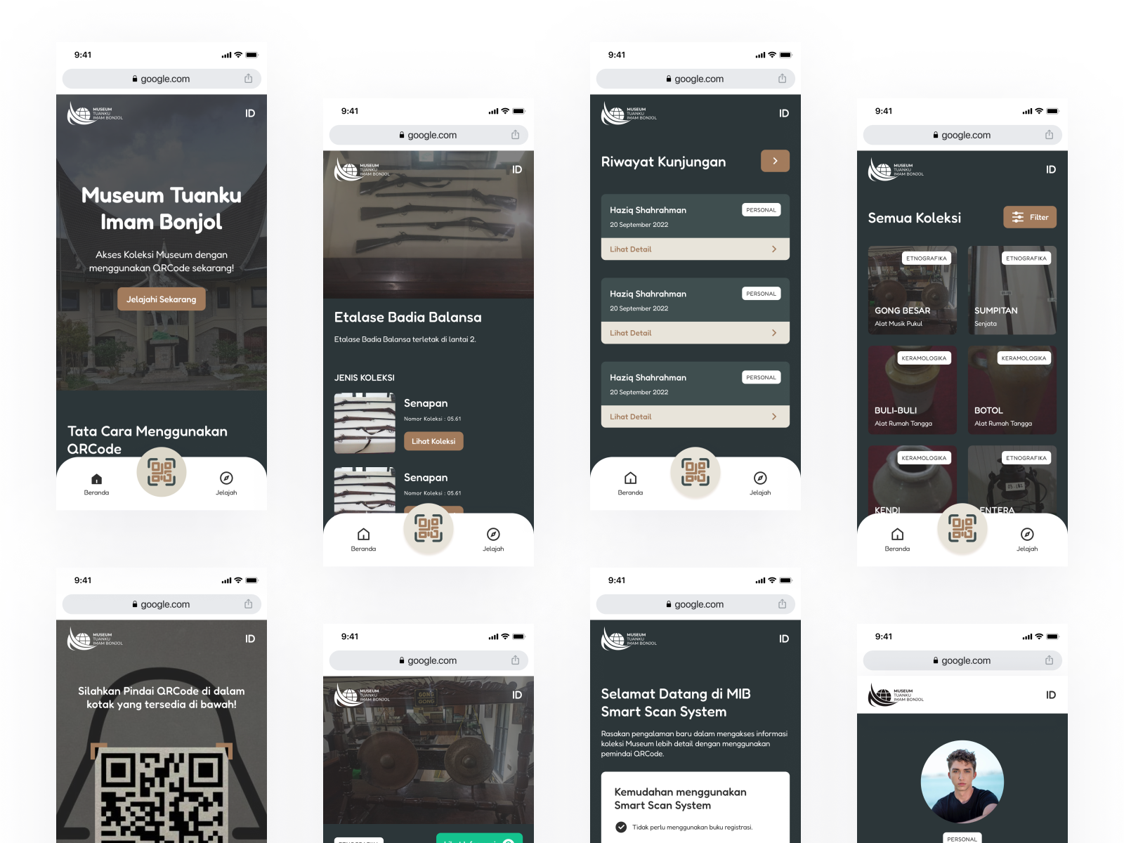 Smart Scan System Museum Technology by Muhammad Haziq on Dribbble