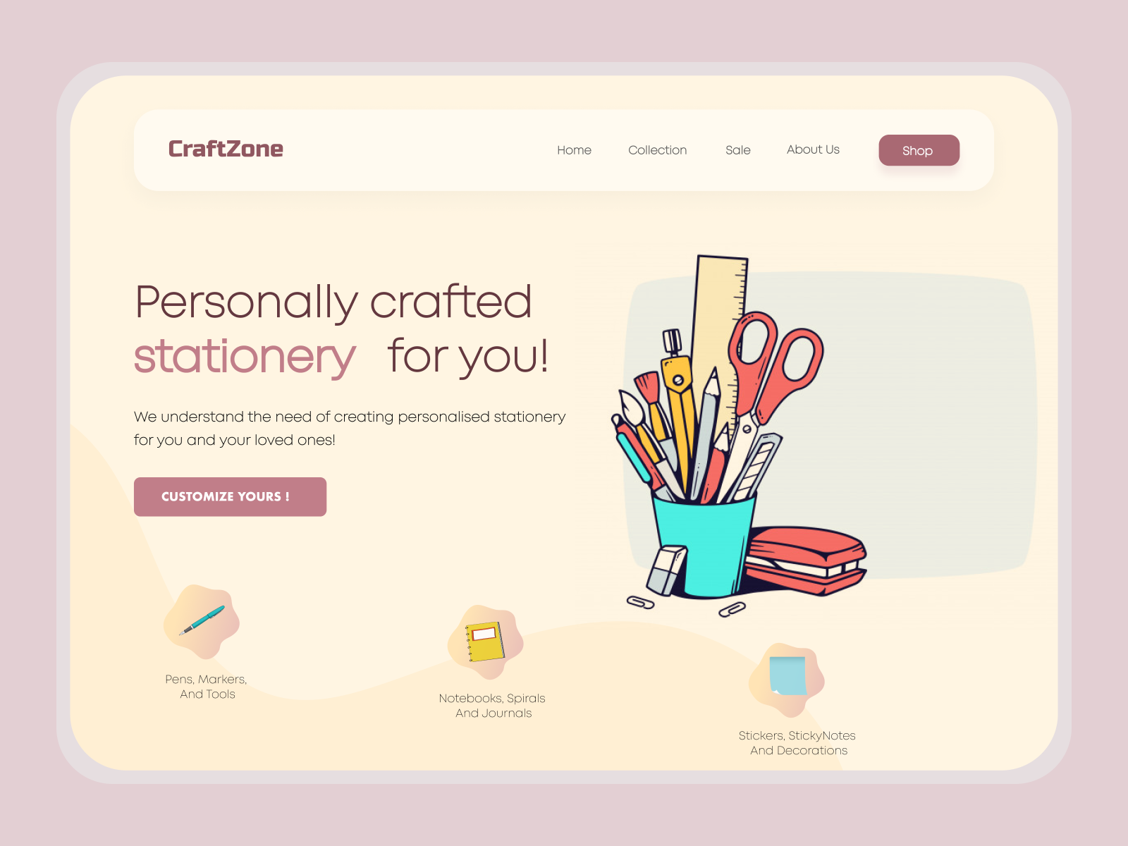 CraftZone Website -UI/UX Web Design by Priyanka on Dribbble
