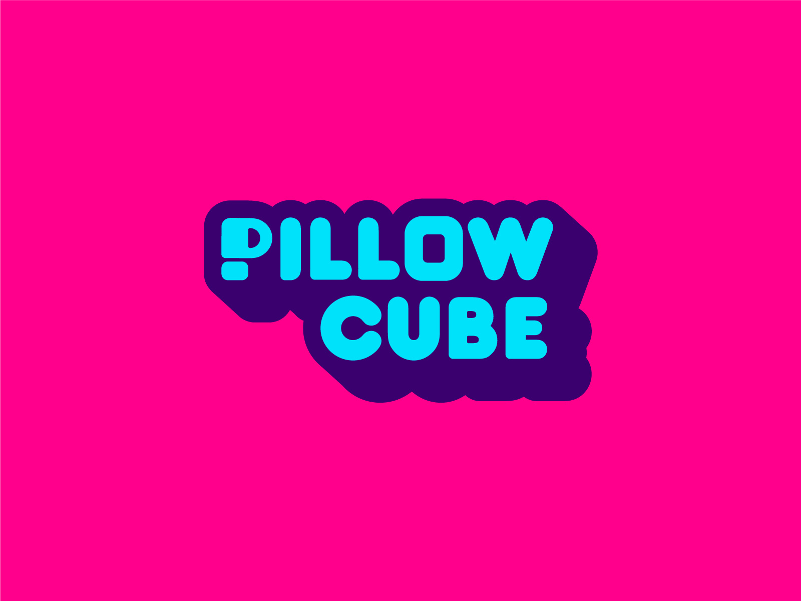 Pillow Cube Logo by Joshua Fowlke on Dribbble