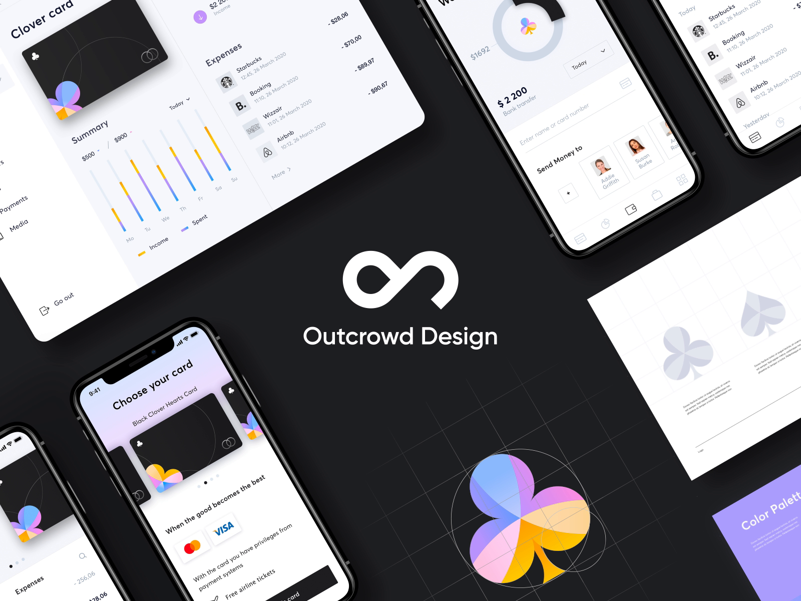 Clover Motion For Advertising By Outcrowd On Dribbble
