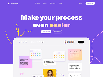 Mind Map - Design for Web Application by Outcrowd on Dribbble