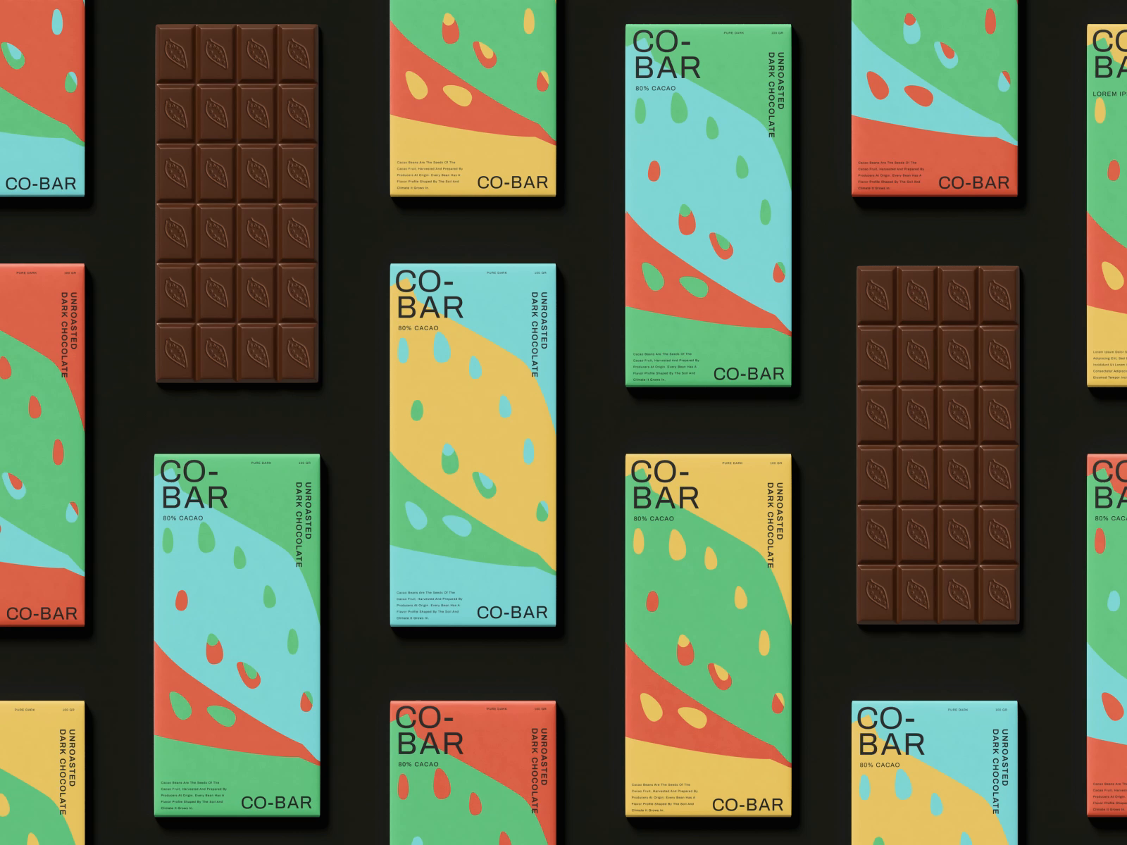 CoBar - Package Design for Chocolate by Outcrowd on Dribbble