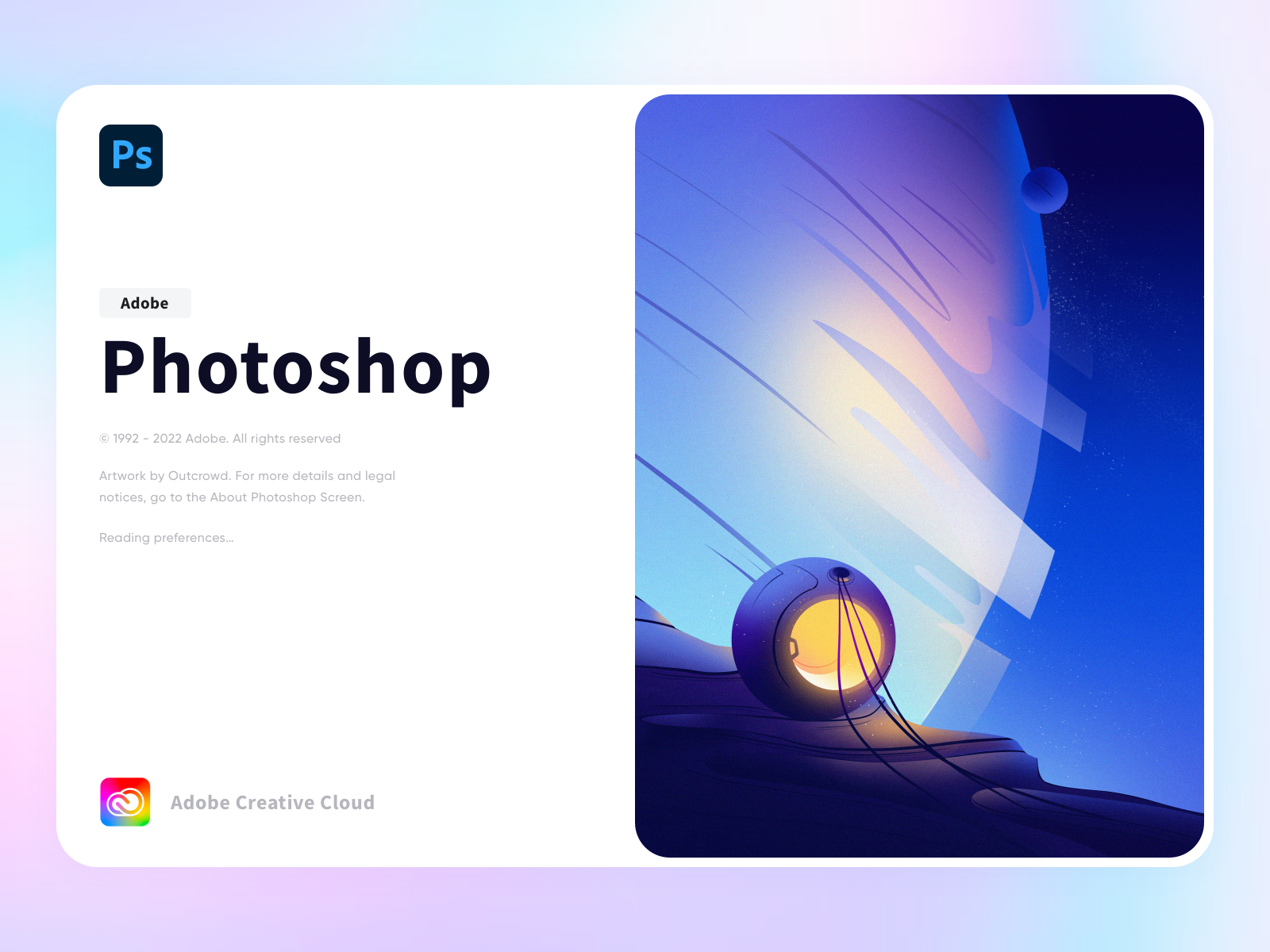 Photoshop - Launch Screen Illustration by Outcrowd on Dribbble